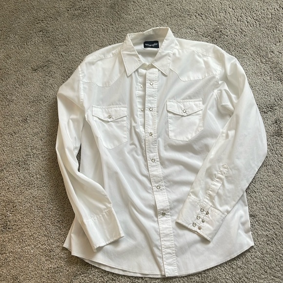 Wrangler | Shirts | Wrangler Snap Up Western Shirt | Poshmark